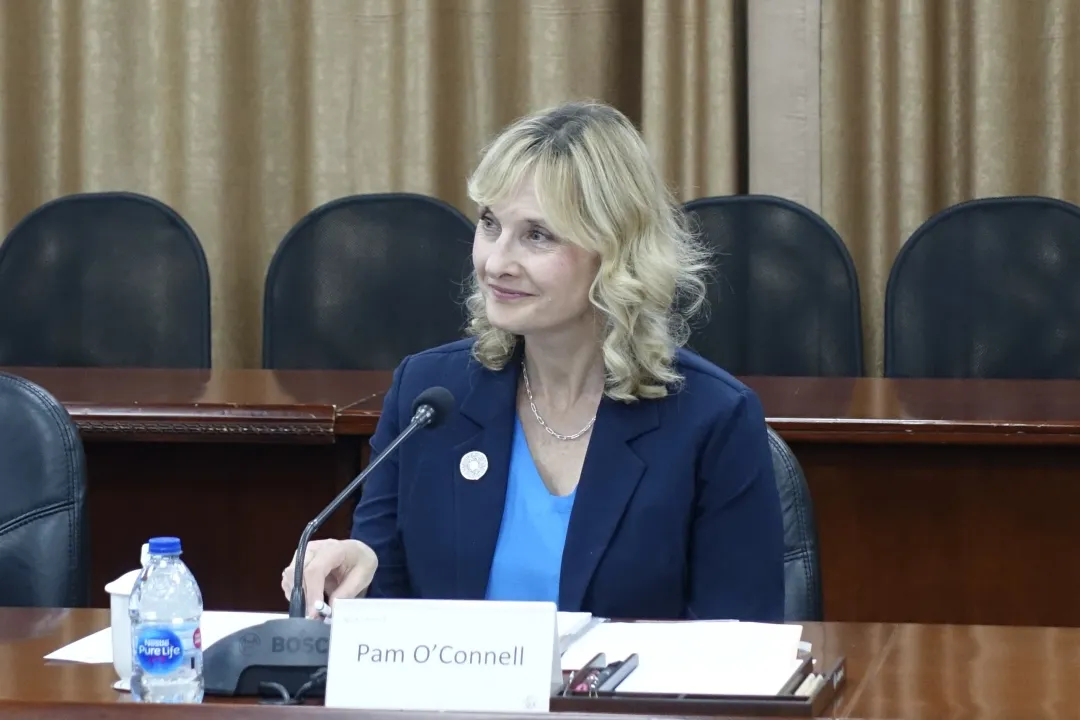 世界银行副行长Pam O’Connell一行访问我校